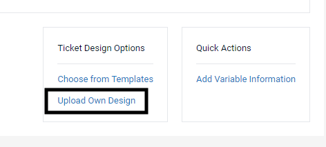 Ticket Design – Ticket Generator
