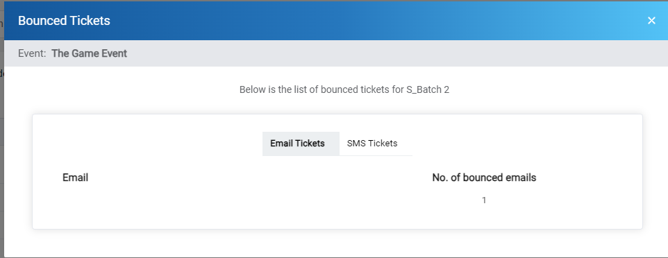 Bounced Tickets – Ticket Generator